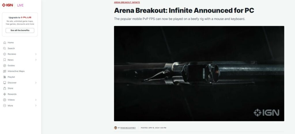 Arena Breakout: Infinite Case Study